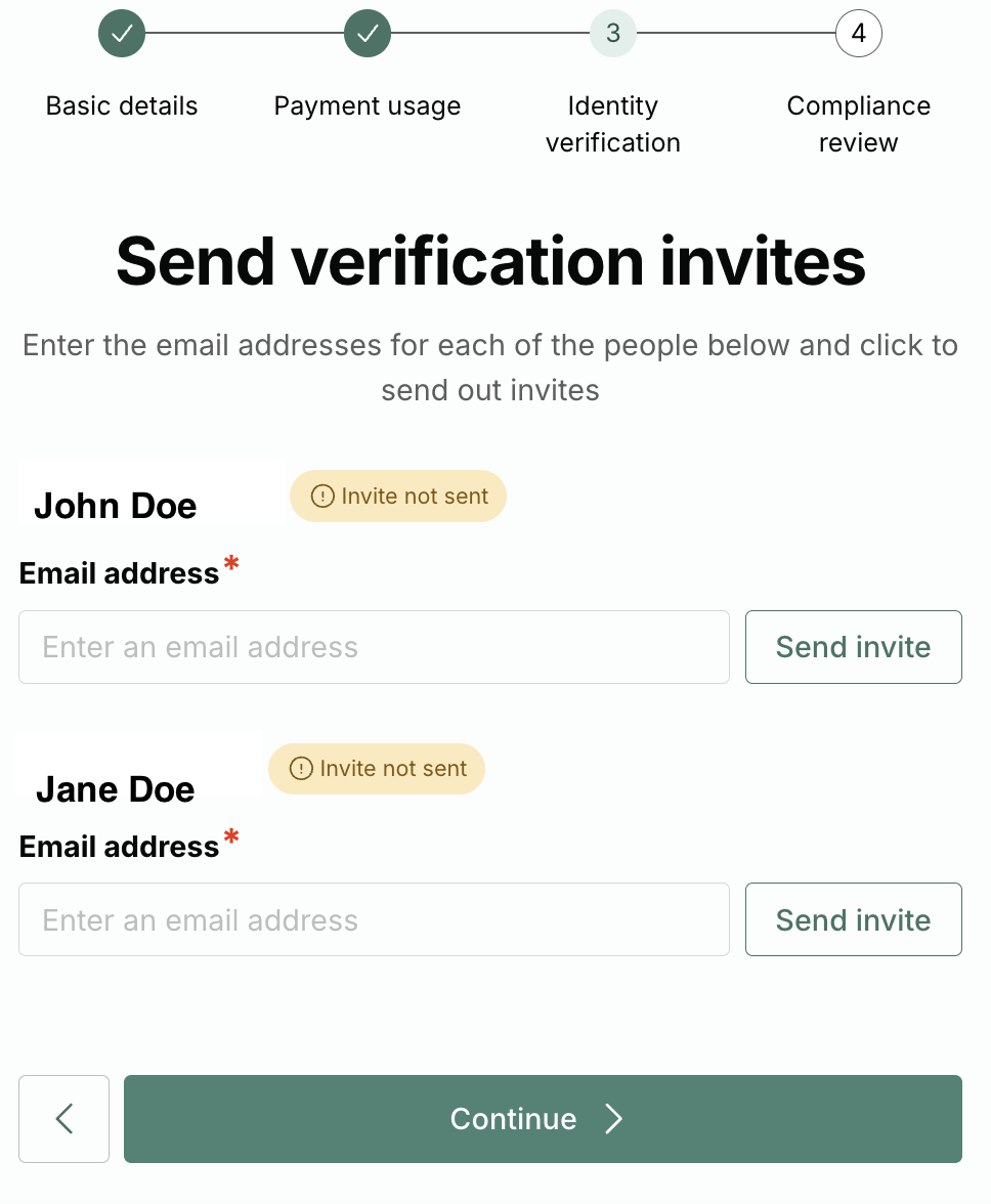 Account Verification